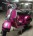 Vespa P80X: Suzuki Magenta Metallic (Standox Perlmutt-B, Code: 1PU ...